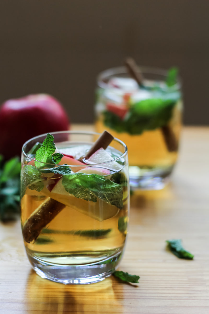 Apple Cider Mojito Cocktail Recipe - Elizabeth Dhokia